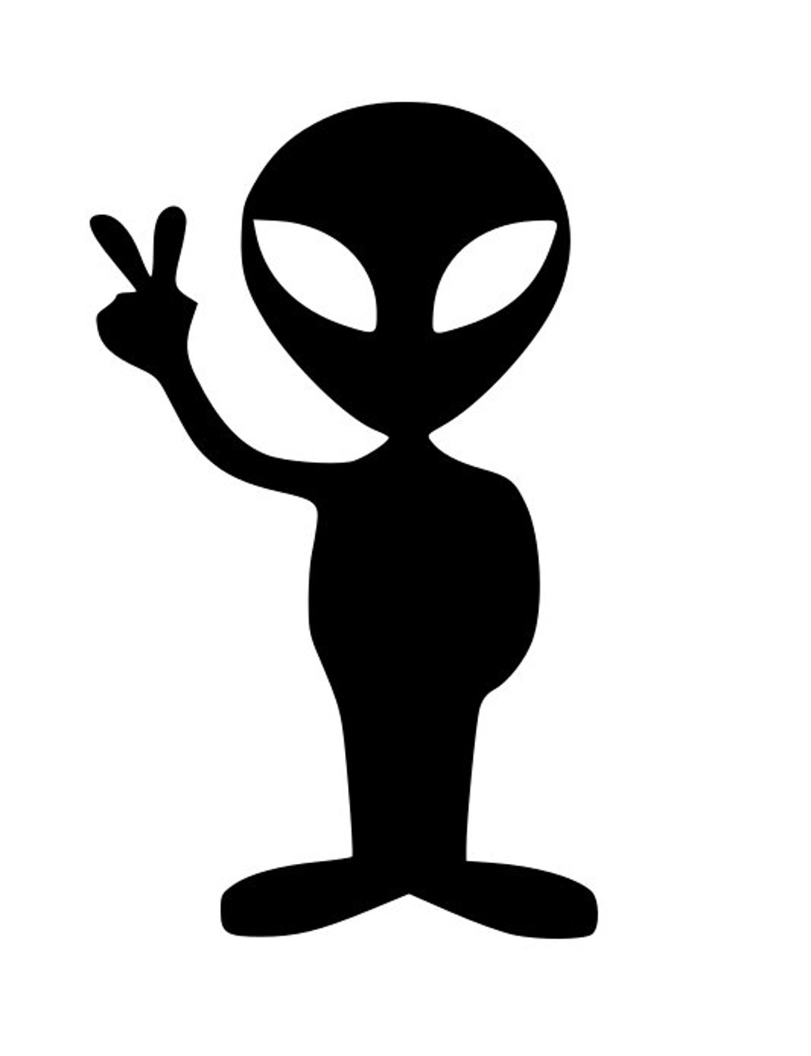Alien Vinyl Decal for Cars Laptops Sticker Mirrors Etc. - Etsy