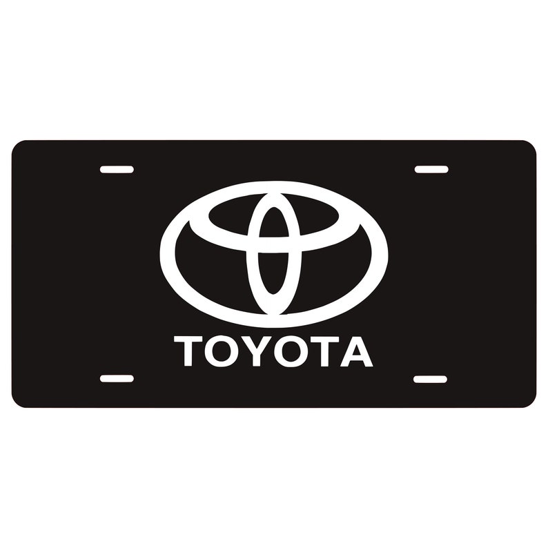 Toyota Logo vinyl decal For Cars Laptops Sticker Mirrors | Etsy
