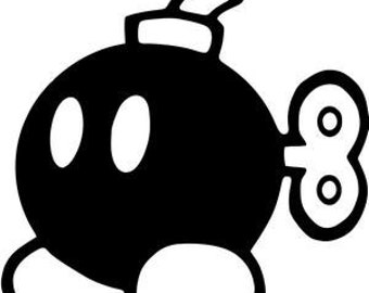 Bullet Super Mario Bros Nintendo Vinyl Decal for Cars | Etsy