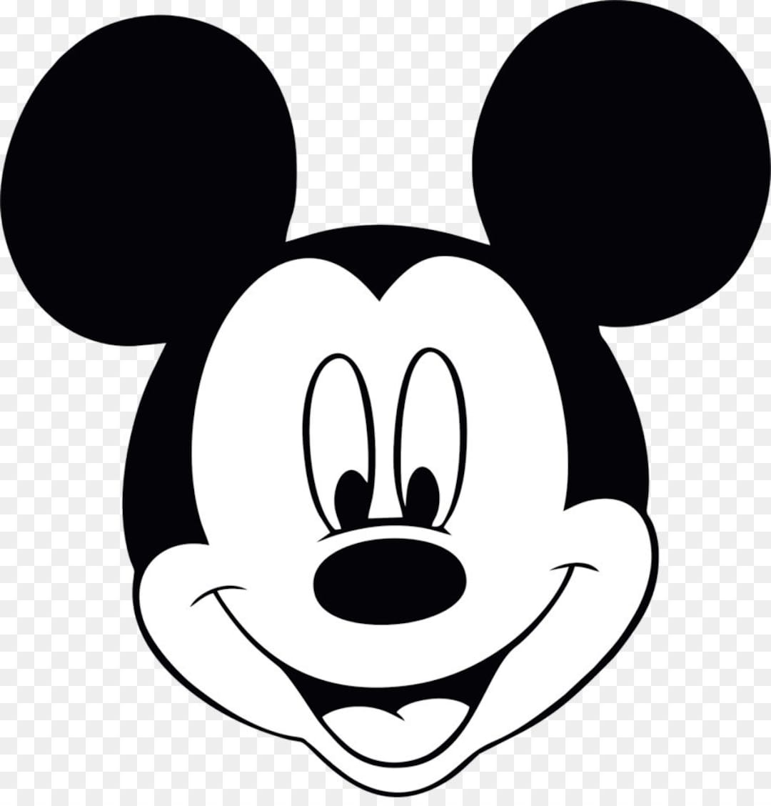 Mickey Mouse Surprised Face