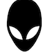 Alien Head Vinyl Decal for Cars, Laptops, Sticker, Mirrors, Etc. - Etsy