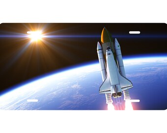 Space Shuttle Plate - Etsy