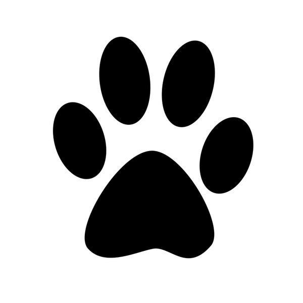 Hyena Paw Print - Etsy