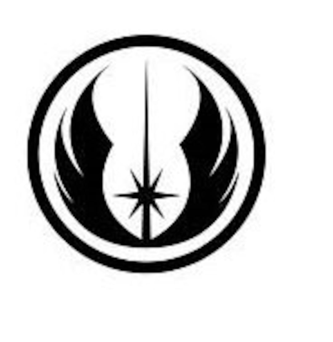 Jedi Order Logo Vinyl Decal - for Cars, Laptops, Sticker, Mirrors, Etc ...