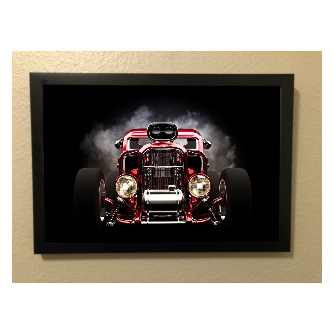 Hot Rod Burnout Metal Shop Sign Hotrod Car Garage Sign - Etsy