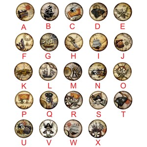 Pirate Round Mouse Pad - Caribbean Mousepad - Pirates Mouse Mat ...