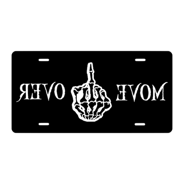 Move Over Front License Plate - Etsy