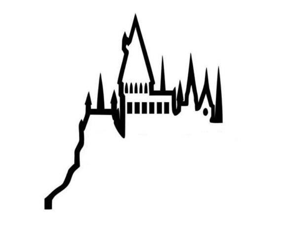 HP Hogwarts Castle Vinyl Decal For Cars Laptops Sticker | Etsy