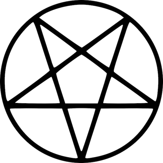 Inverted Pentagram Wallpaper