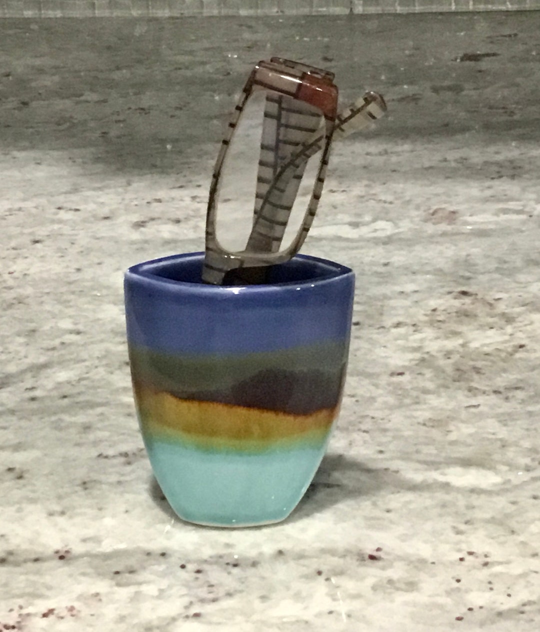 Vintage Bommema Maine Pottery Pen Caddy Eye Glass Caddy - Etsy