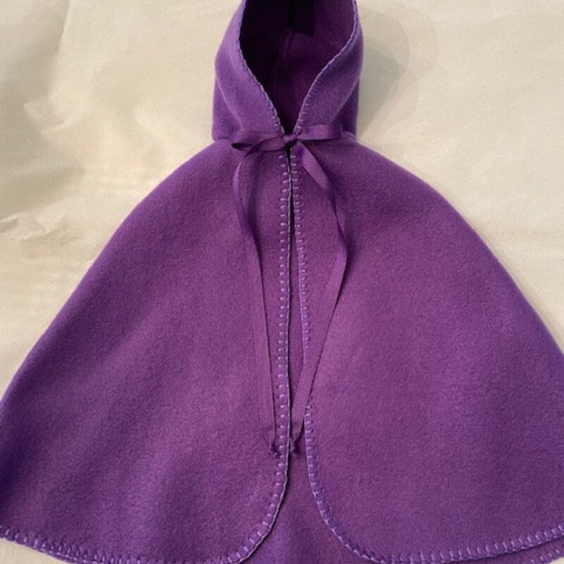 Girls Fleece Cape - Etsy