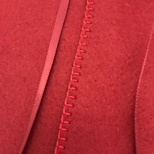 Dark Red Fleece Cape to Fit 18 Inch Dolls - Etsy