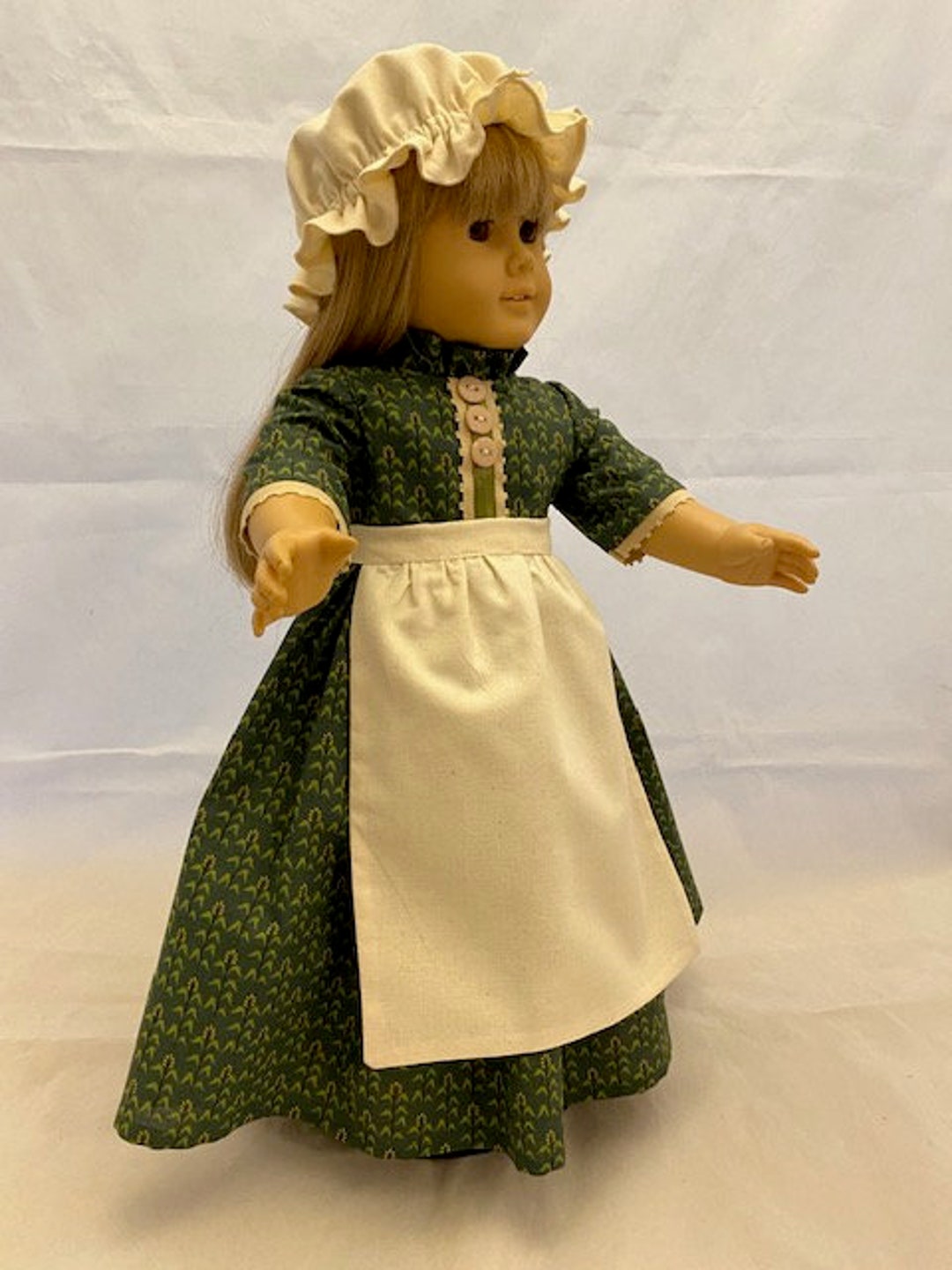 Colonial Style Dress With Cap and Apron That Fits 18in - Etsy