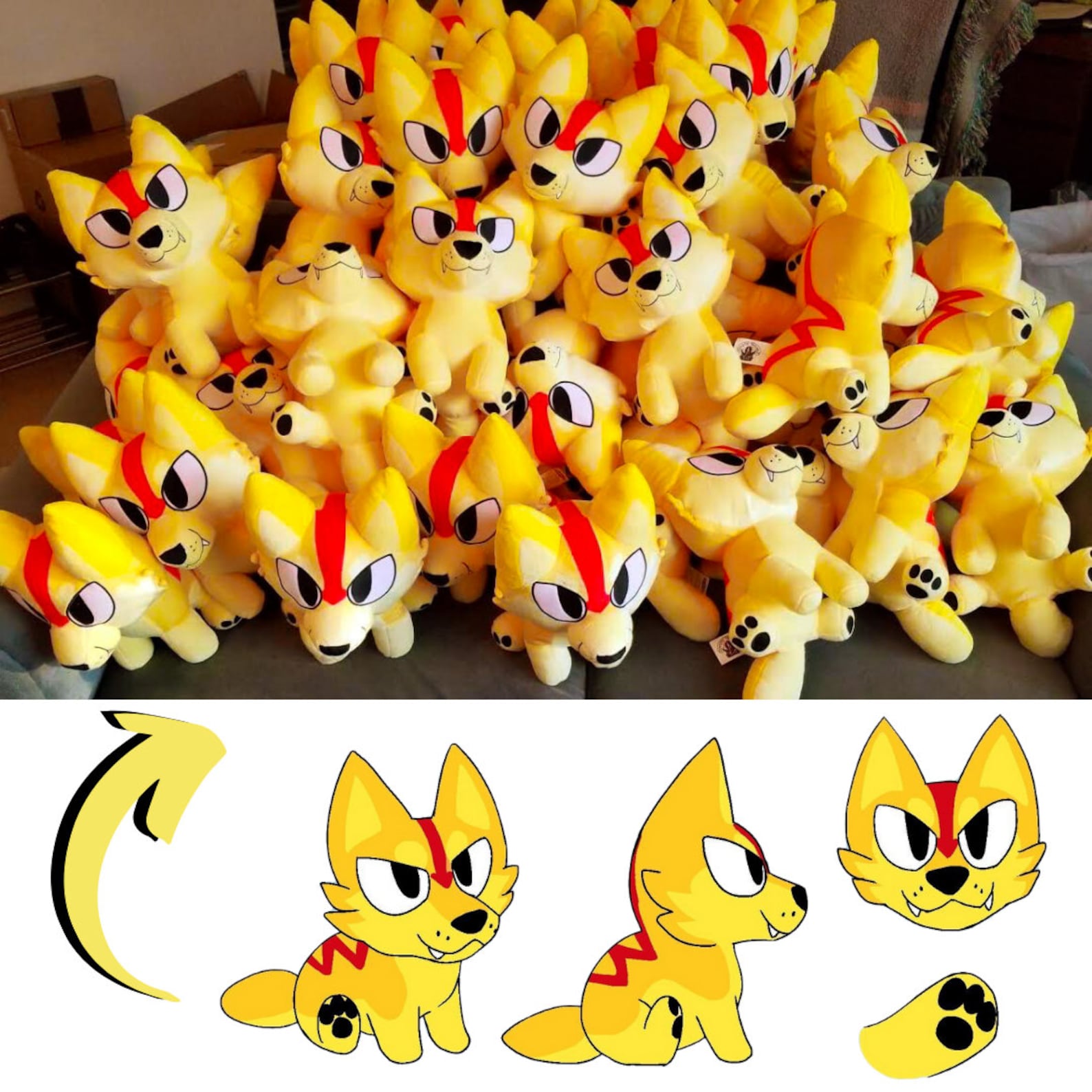 Custom Plush Plush Commission Custom Plush From Any Design - Etsy