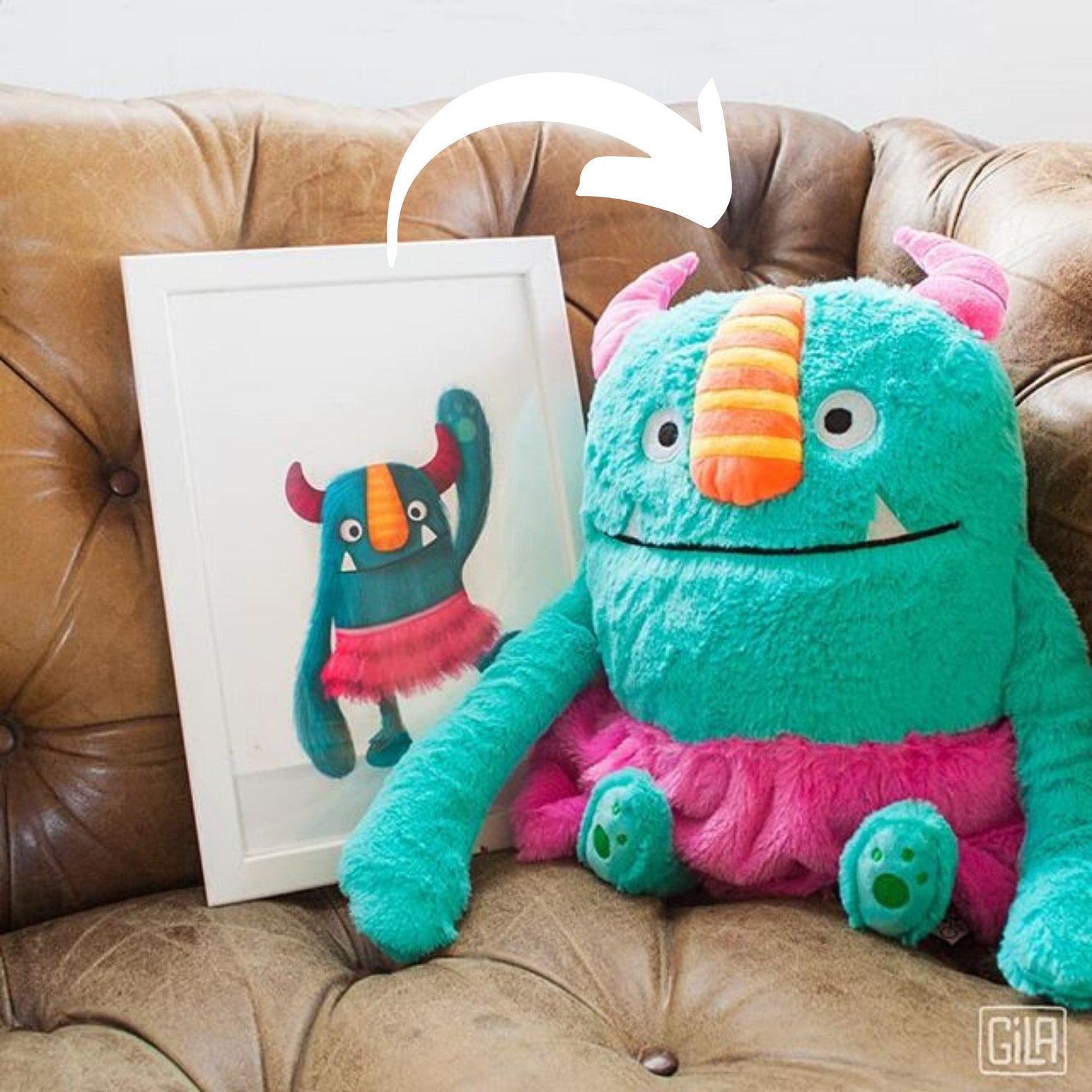 Custom Plush From Drawing Custom Plush From Photoplush From - Etsy