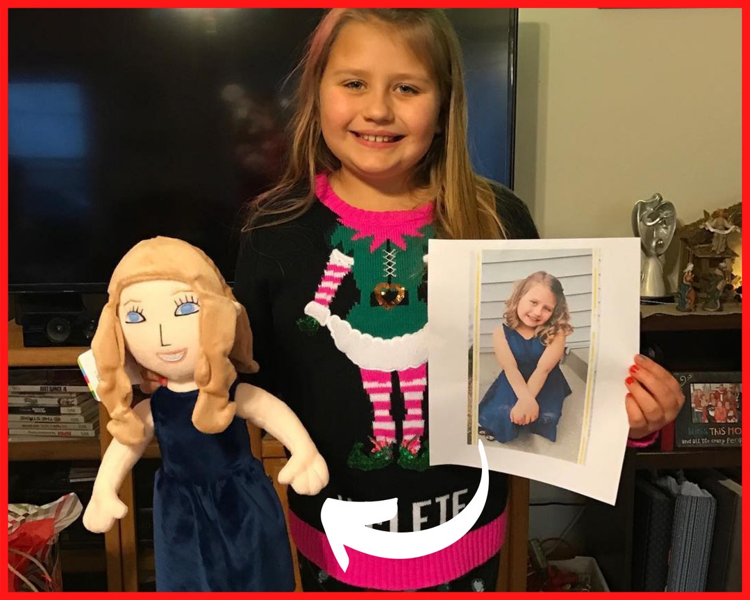 Custom Doll From Photo to Plush, Custom Plush, Custom Dolls From Photo ...