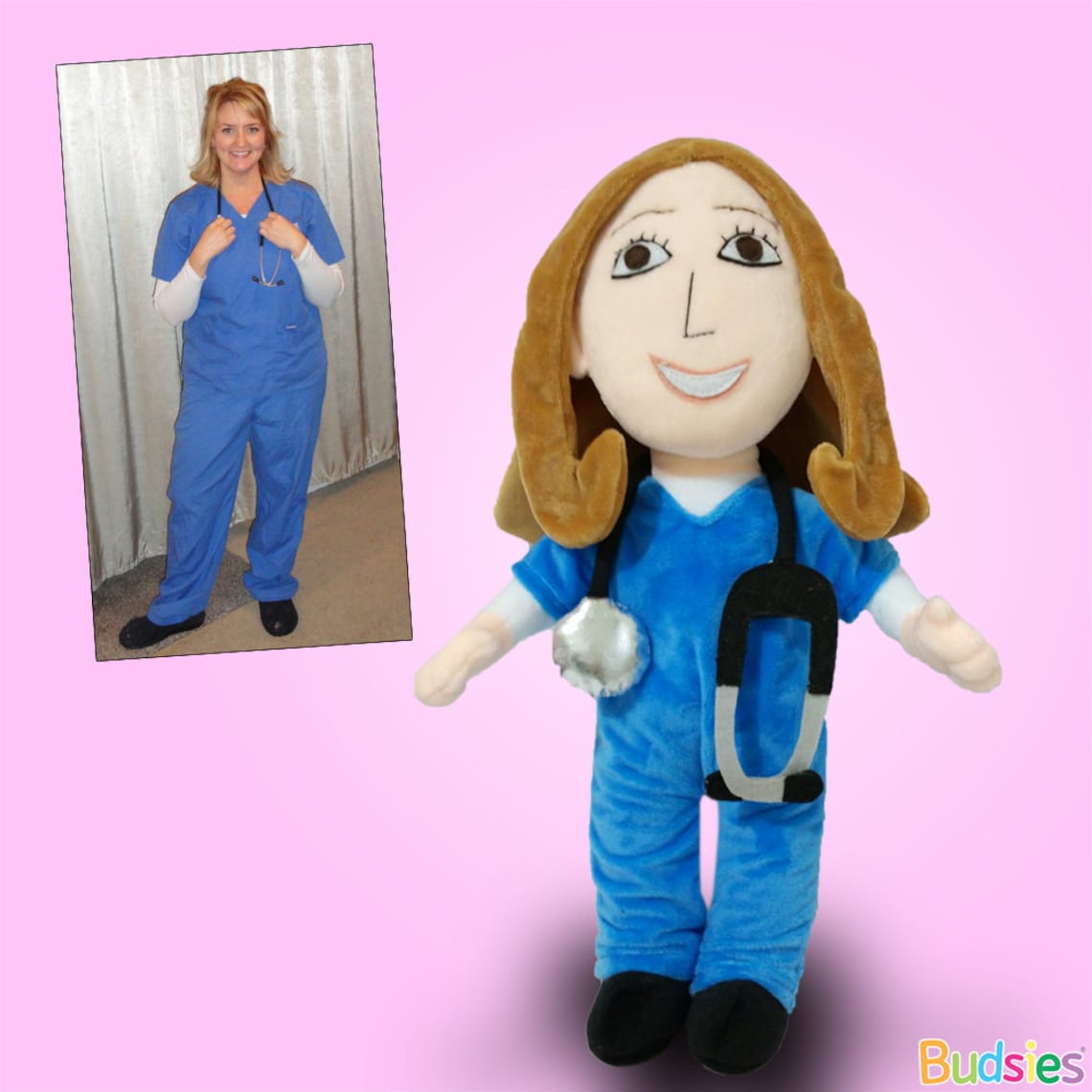Custom Photo Doll - Custom Plush From Photo, Turn Photo Into a Selfie ...