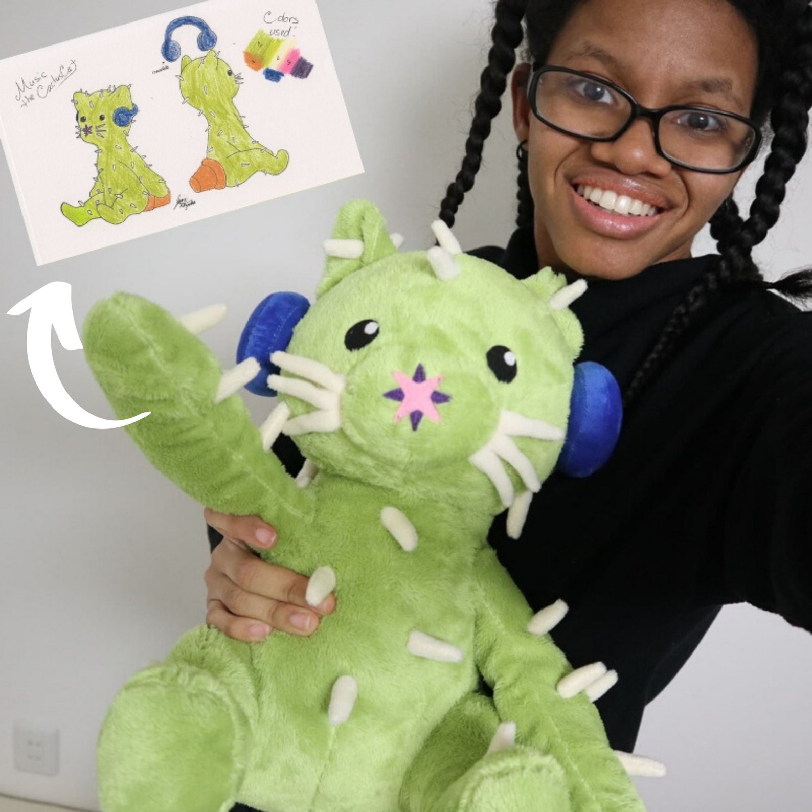 Custom Plush From Drawing Custom Plush From Photoplush From - Etsy