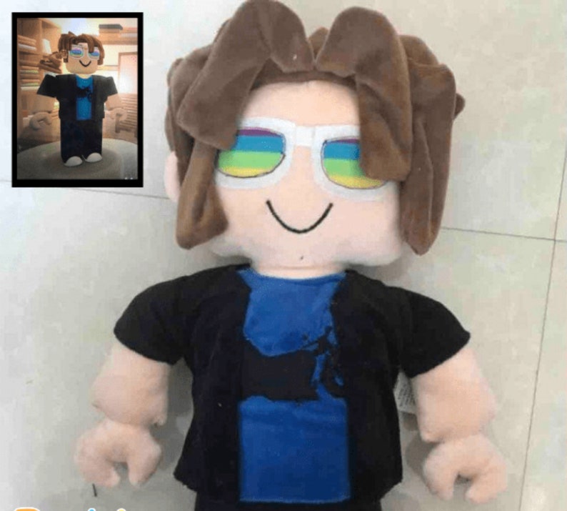 Roblox Plush From Drawing, Xbox Character Into Plush, Plush From Video ...