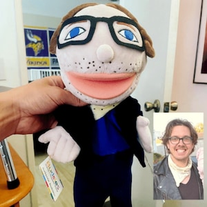 Puppet From Drawings or Photos, Custom Puppet of People, Puppet From ...