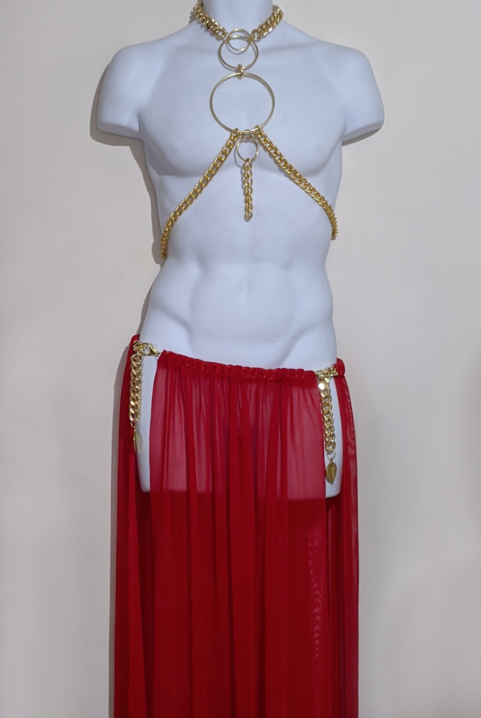 Sexy Male Harem Costume Greek God Incubus Devil Mens Halloween Etsy