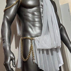 Sexy GREEK GOD APOLLO Toga Costume Grecian Gladiator Spartacus - Etsy UK