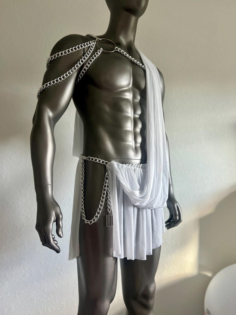 READY TO SHIP "greek God Apollo" Sexy Toga Mens Costume Gladiator ...