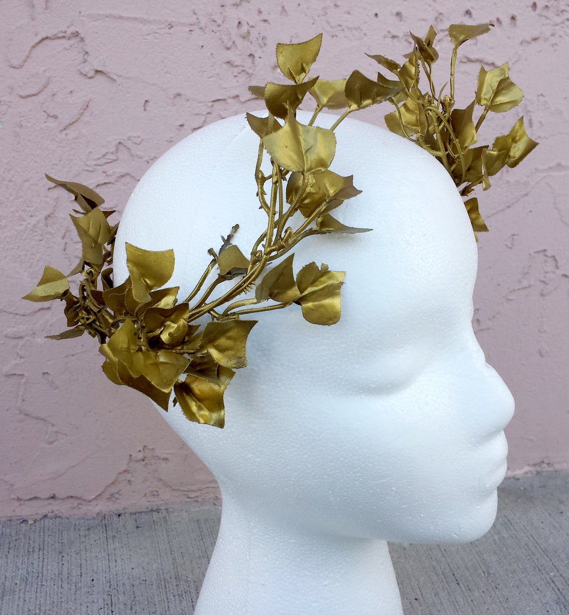 GRECIAN LAUREL CROWN Ivy Victory Wreath Helm Headpiece God | Etsy