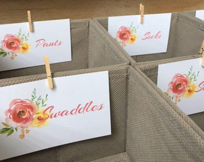 Printable Nursery & Baby Organization and by JennaCaseyDesigns