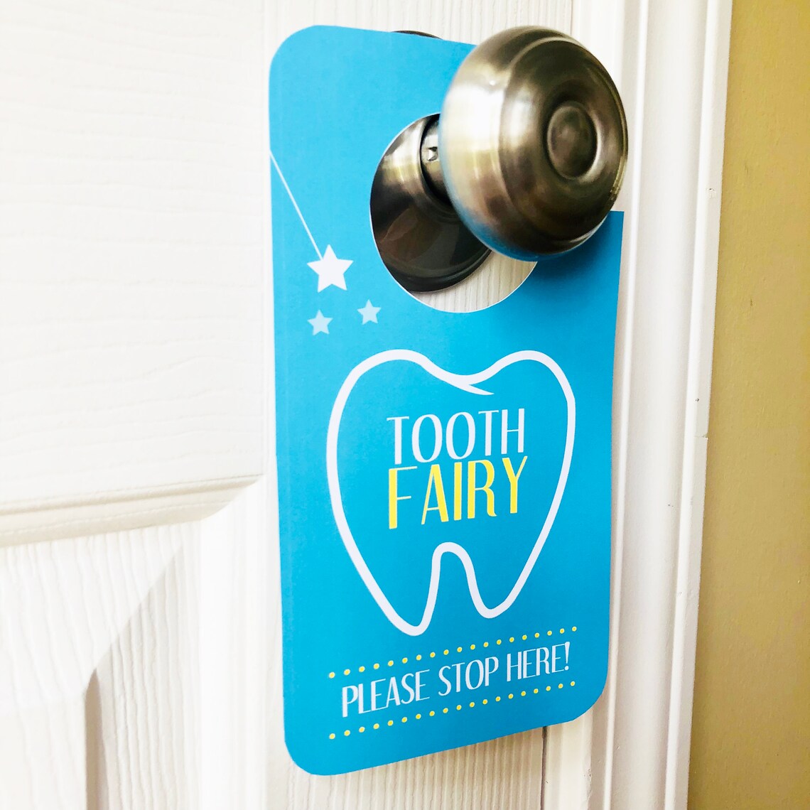 Tooth Fairy Set - Tooth Fairy Door Sign - Tooth Fairy Letter - Official ...