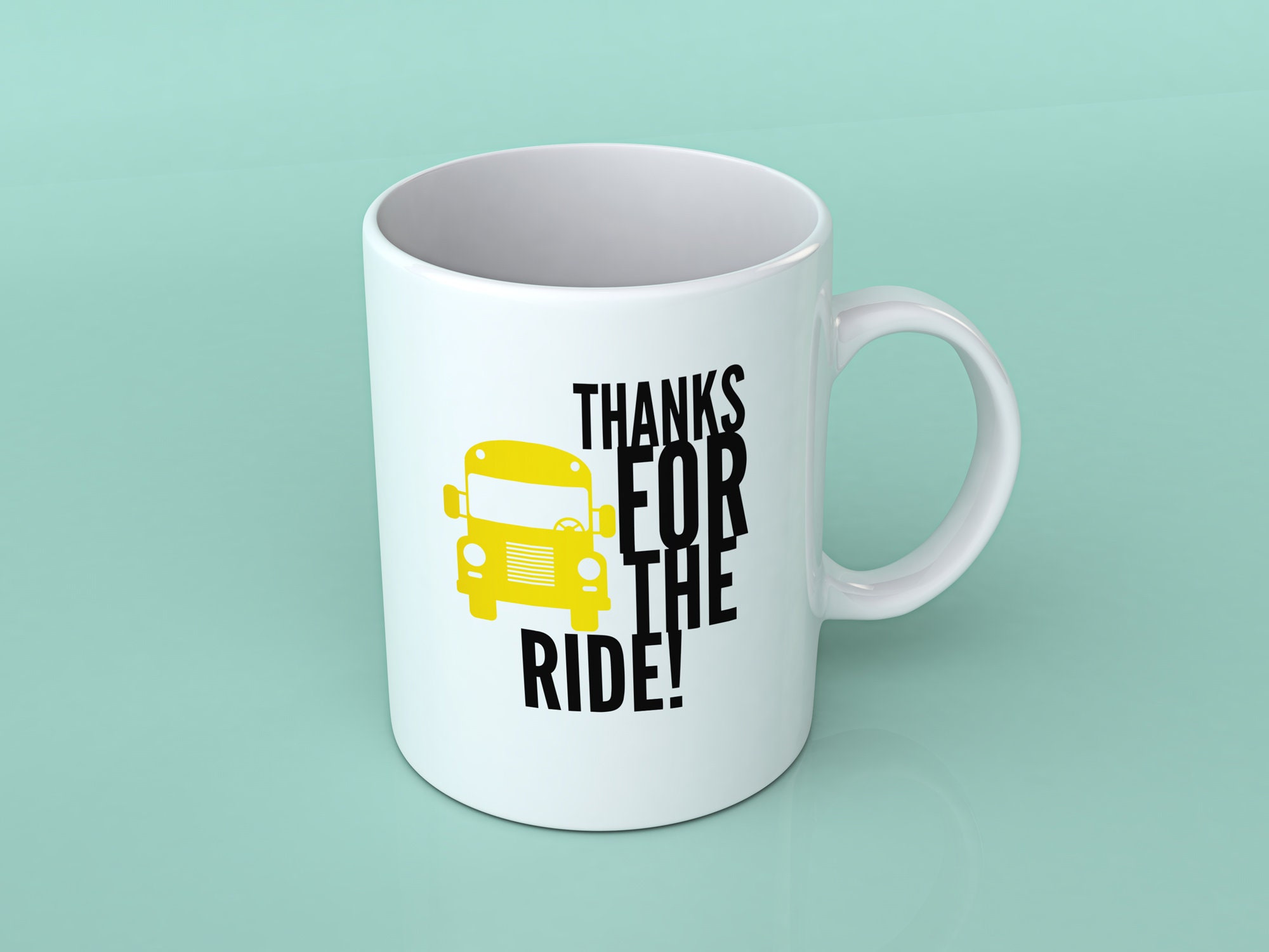 School Bus Driver SVG Vector Bus Thank You Gift for Bus Driver School ...