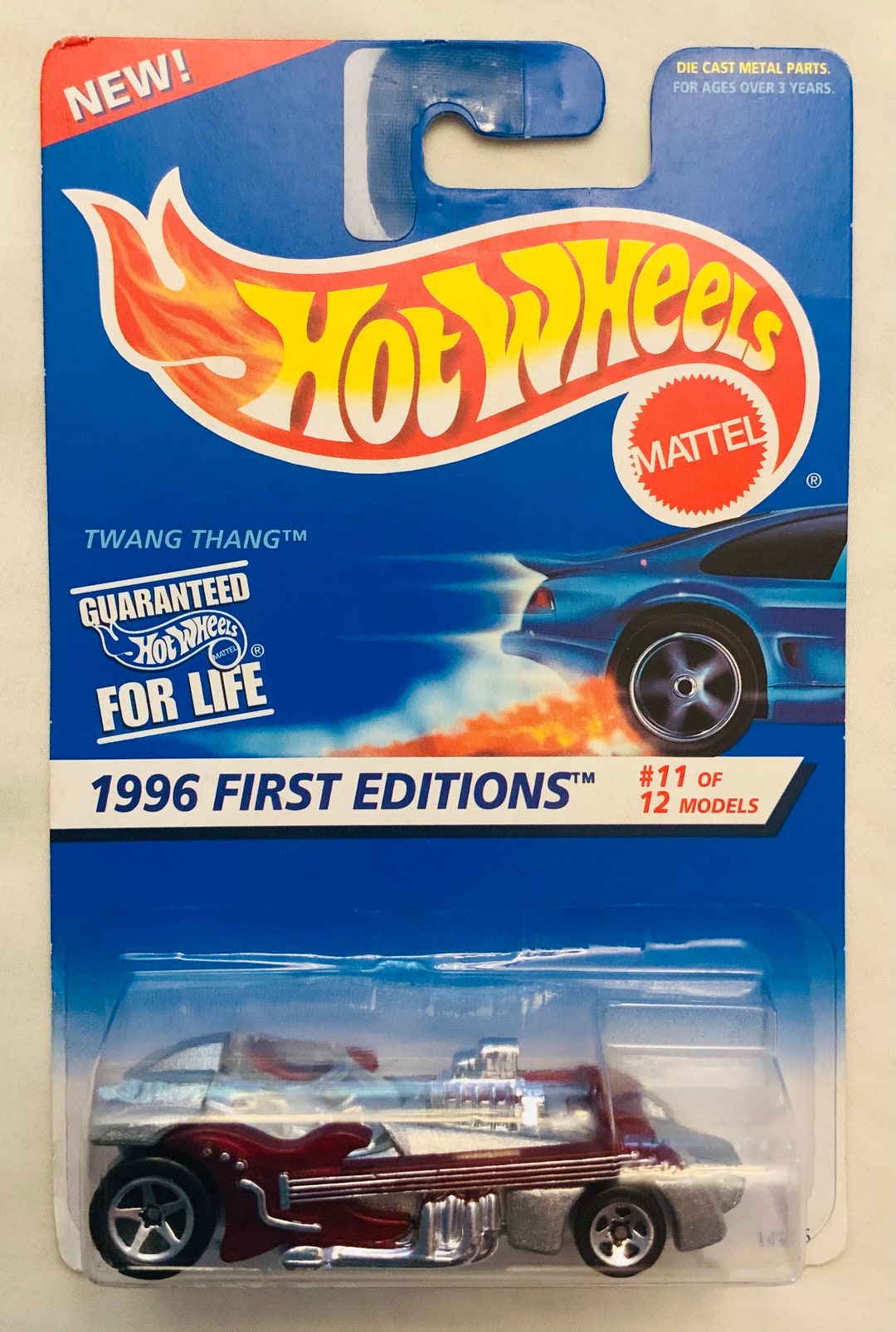 Hotwheels 1996 First Editions #11 of 12 Models Twang Thang and #376 ...
