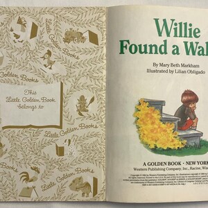 Willie Found A Wallet by Mary Beth Markham Illustrated by Lilian ...