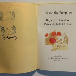 A Fraggle Rock Book Starring Jim Henson’s Muppets Red and the Pumpkins ...
