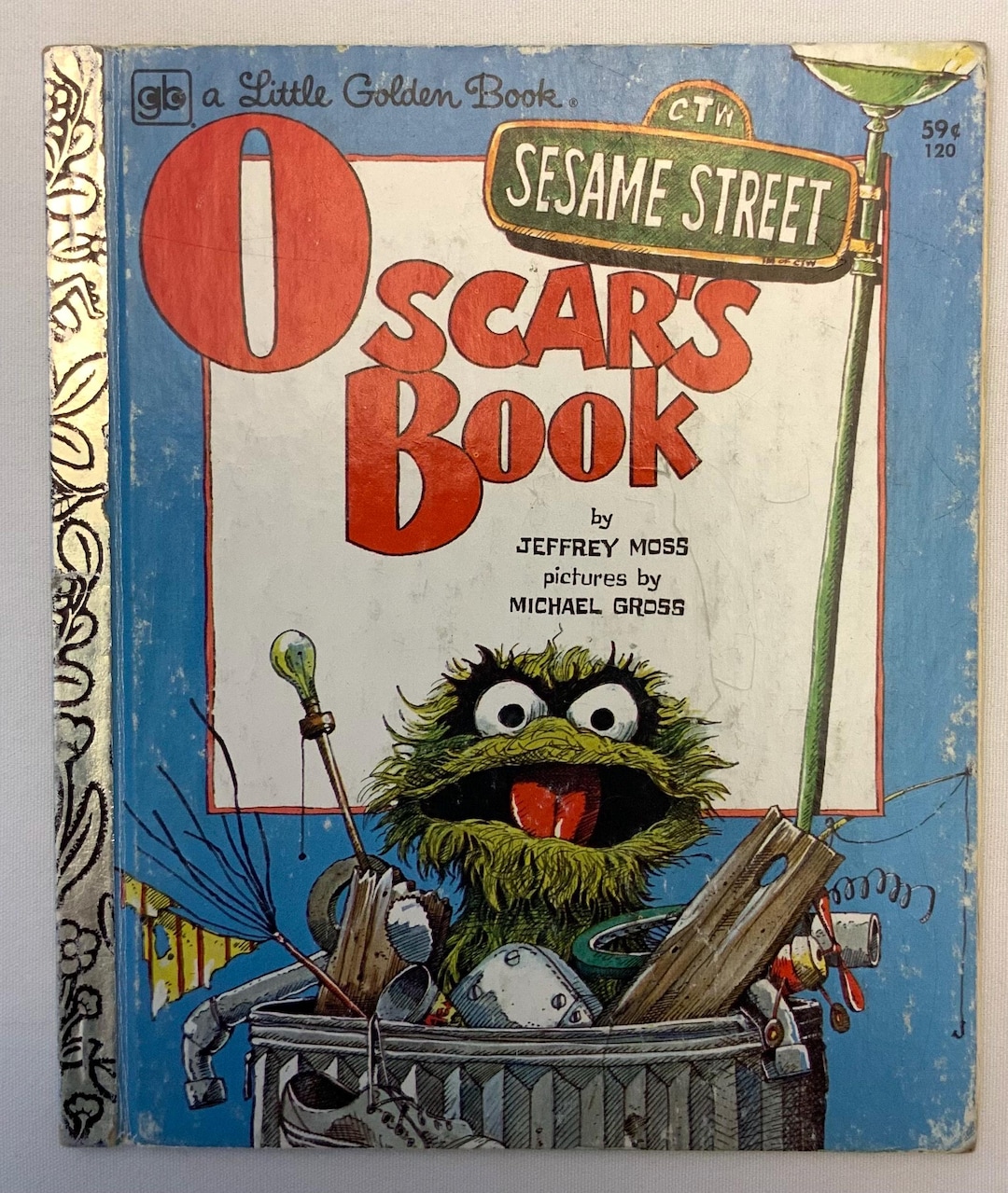 Sesame Street Oscars Book Featuring Oscar the Grouch by Jeffrey Moss ...