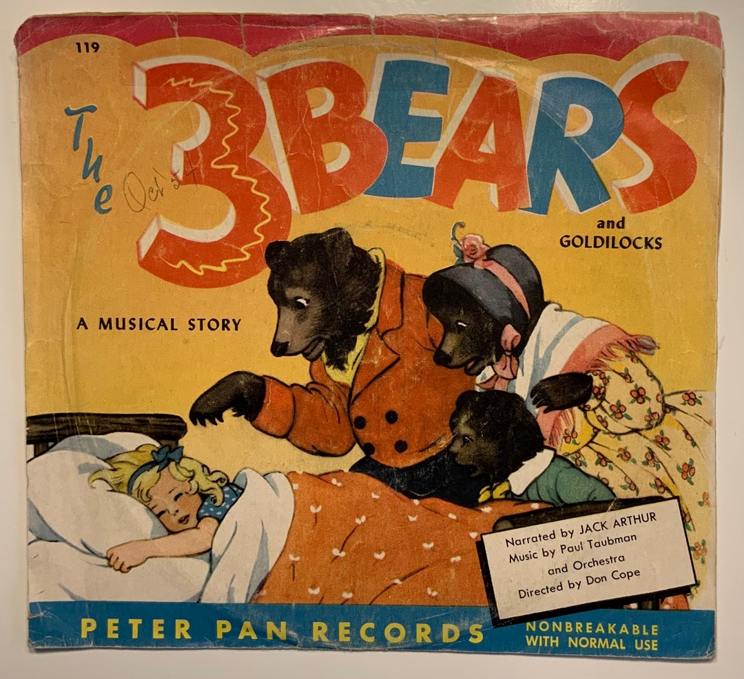 Goldilocks and the 3 Bears A Musical Story Narr. by Jack Arthur Music ...