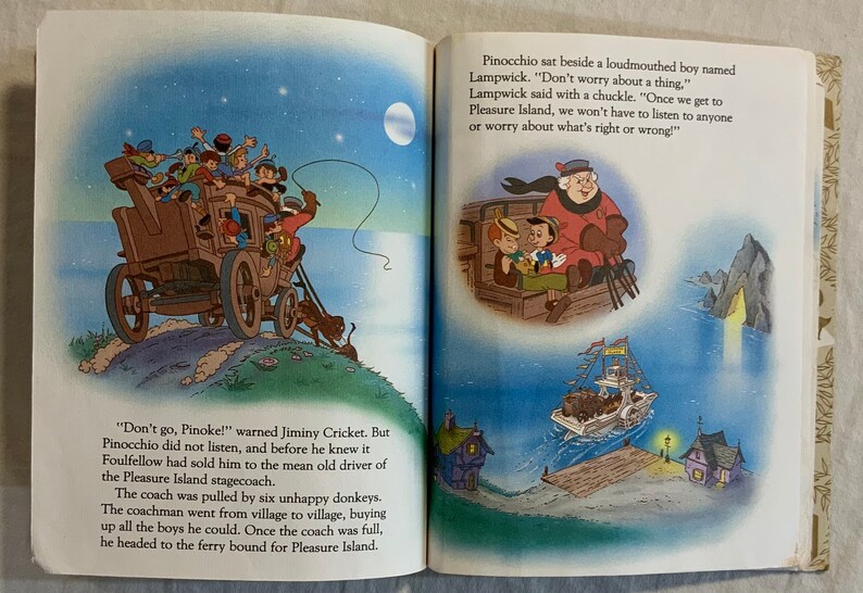 Walt Disney’s Pinocchio Adapted by Eugene Bradley Coco Illustrated by ...
