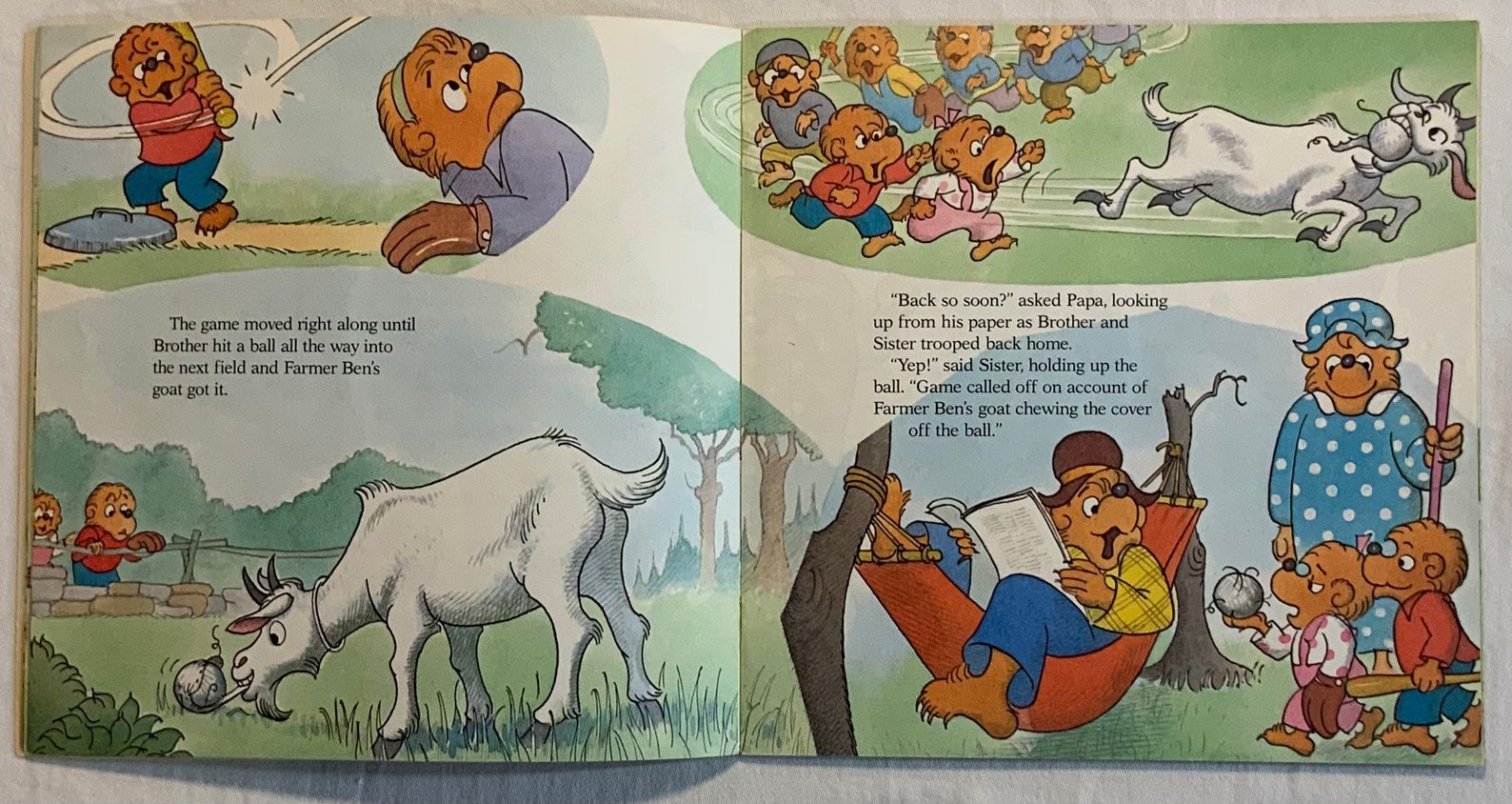 The Berenstain Bears Go Out for the Team by Stan and Jan - Etsy