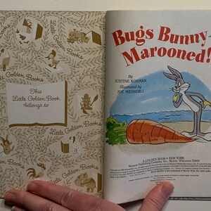 Bugs Bunny Marooned! by Justine Korman Illustrated by Joe Messerli ...