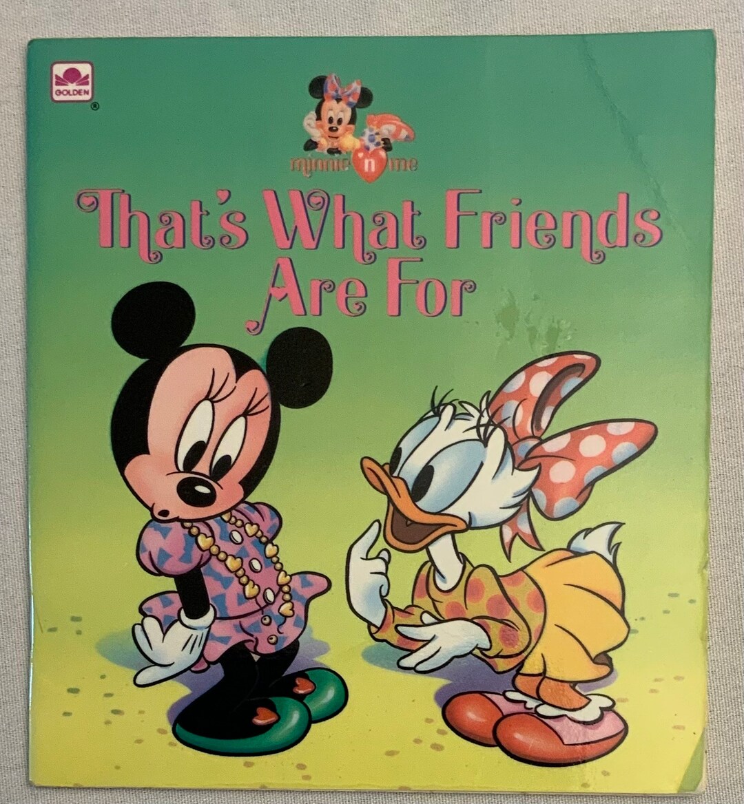 Minnie N Me Thats What Friends Are for by Lyn Calder Illustrated by ...