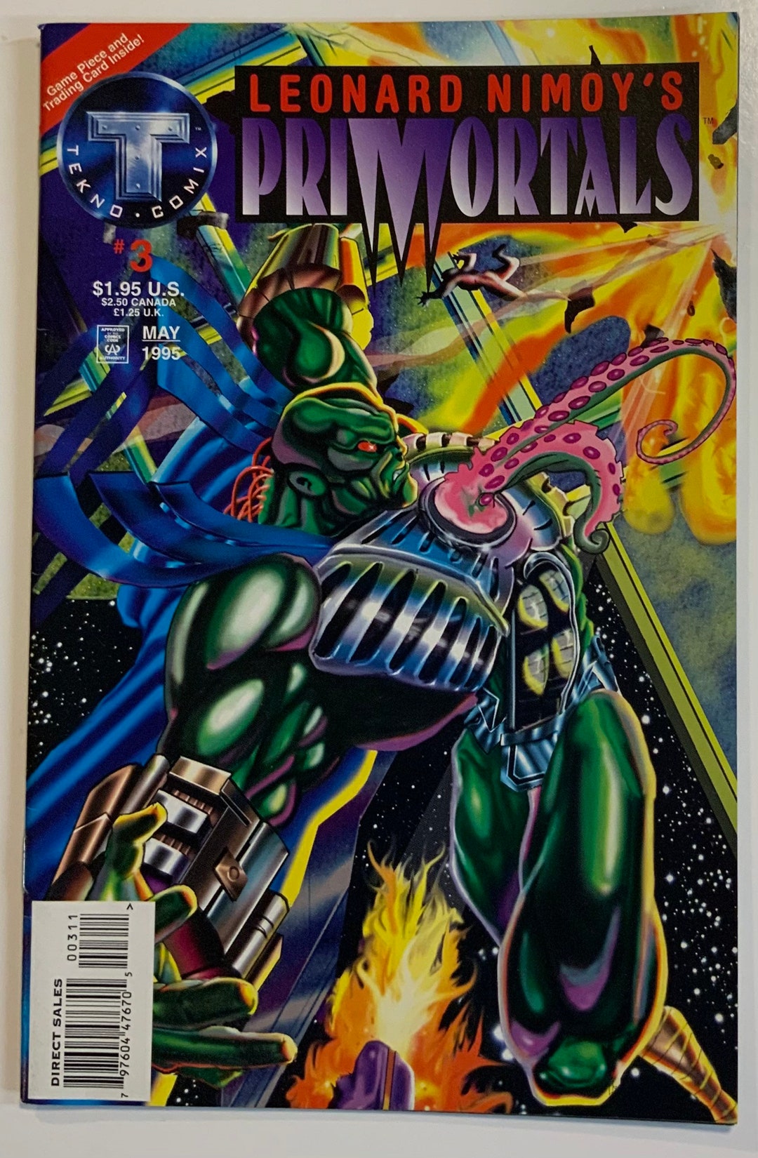 Leonard Nimoy’s Primortals With Concepts by Isaac Asimov #3 May 1995 ...