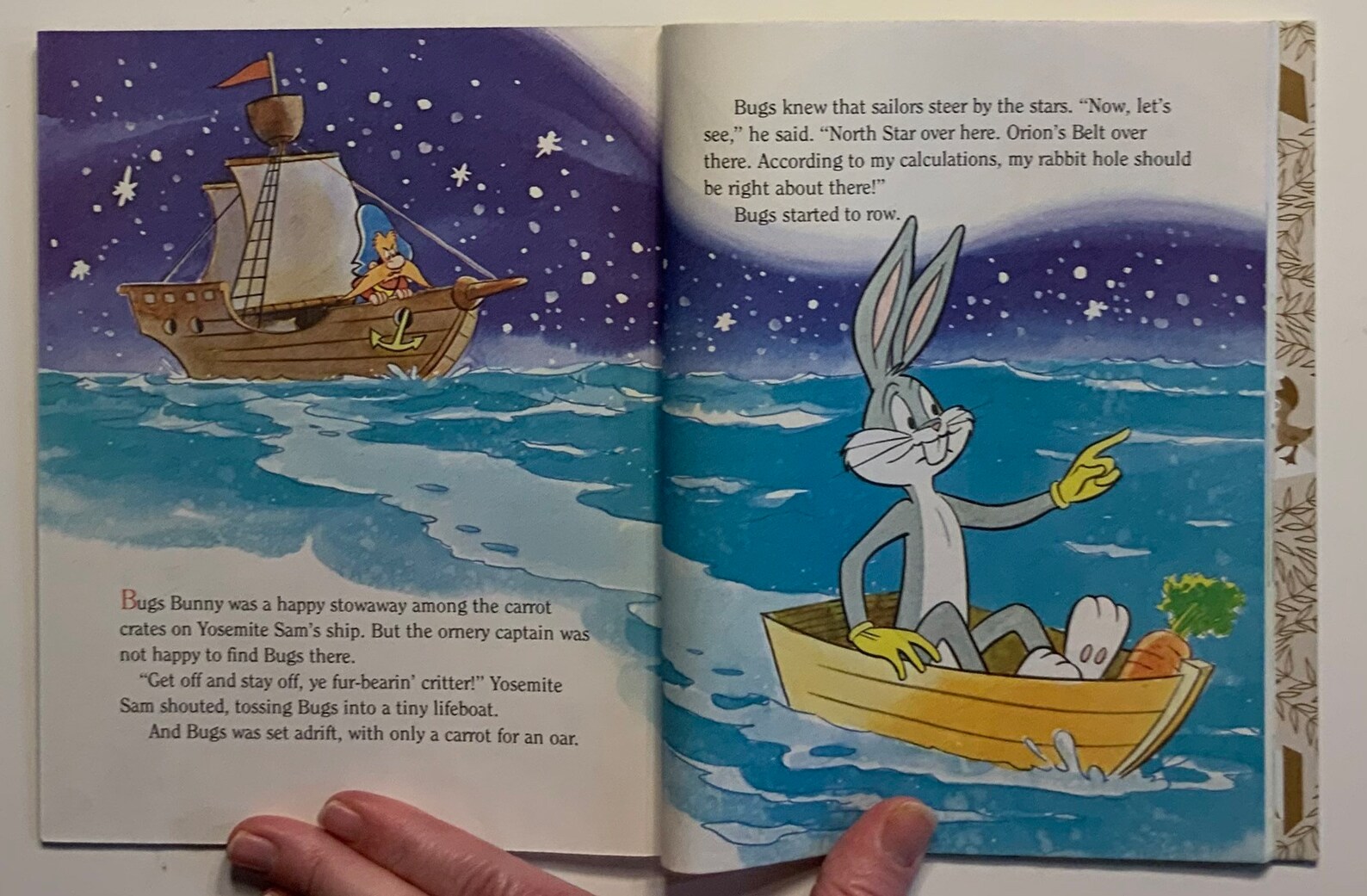 Bugs Bunny Marooned! by Justine Korman Illustrated by Joe Messerli ...