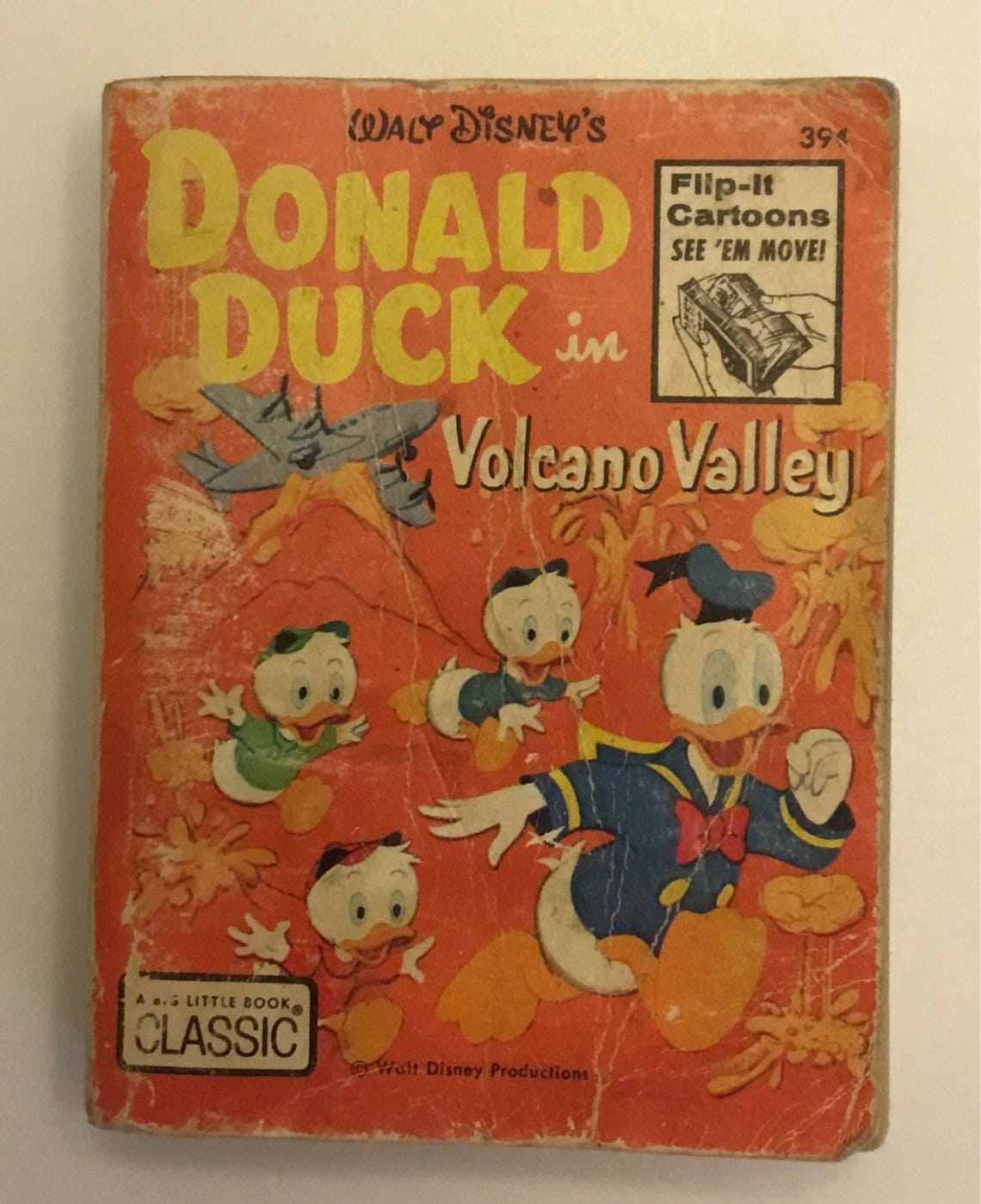 Donald Duck in Volcano Valley Vintage Big Little Book 1973 | Etsy