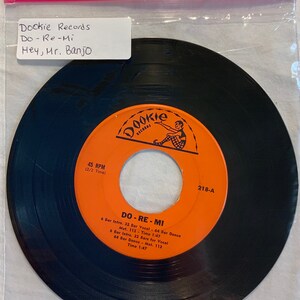 Dookie Records Do-re-mi and Hey, Mr. Banjo Vintage Vinyl Record Album ...