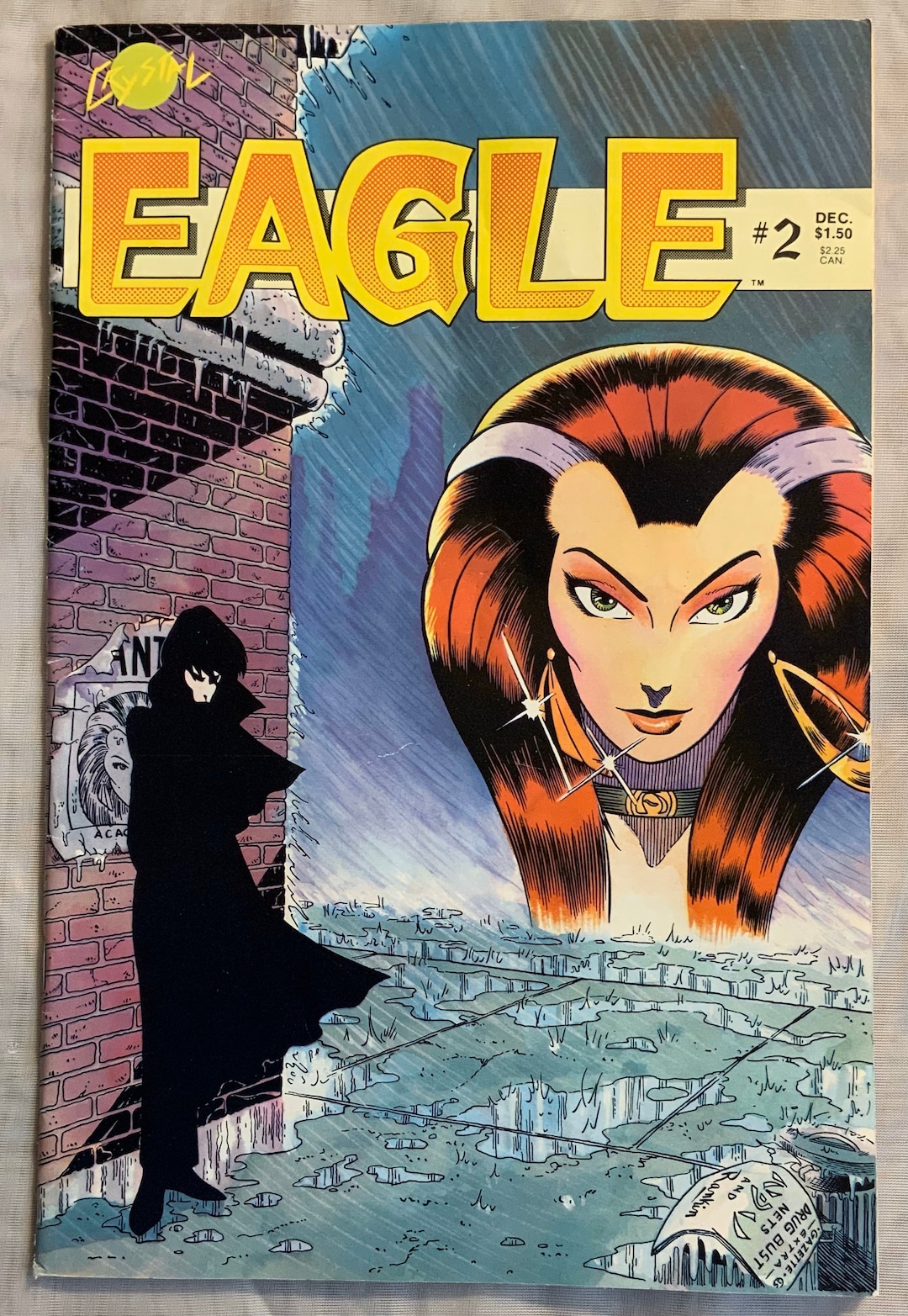 Eagle Comic Book Crystal #2 December 1986 - Etsy