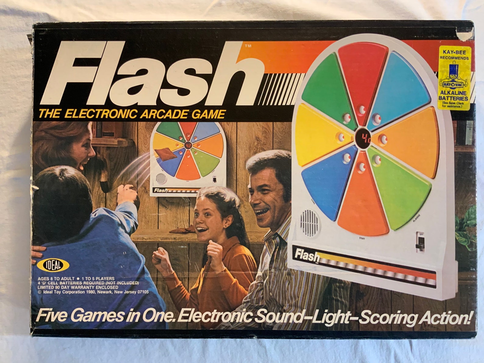 Flash the Electronic Arcade Game Ideal Toy Corporation 1980 | Etsy