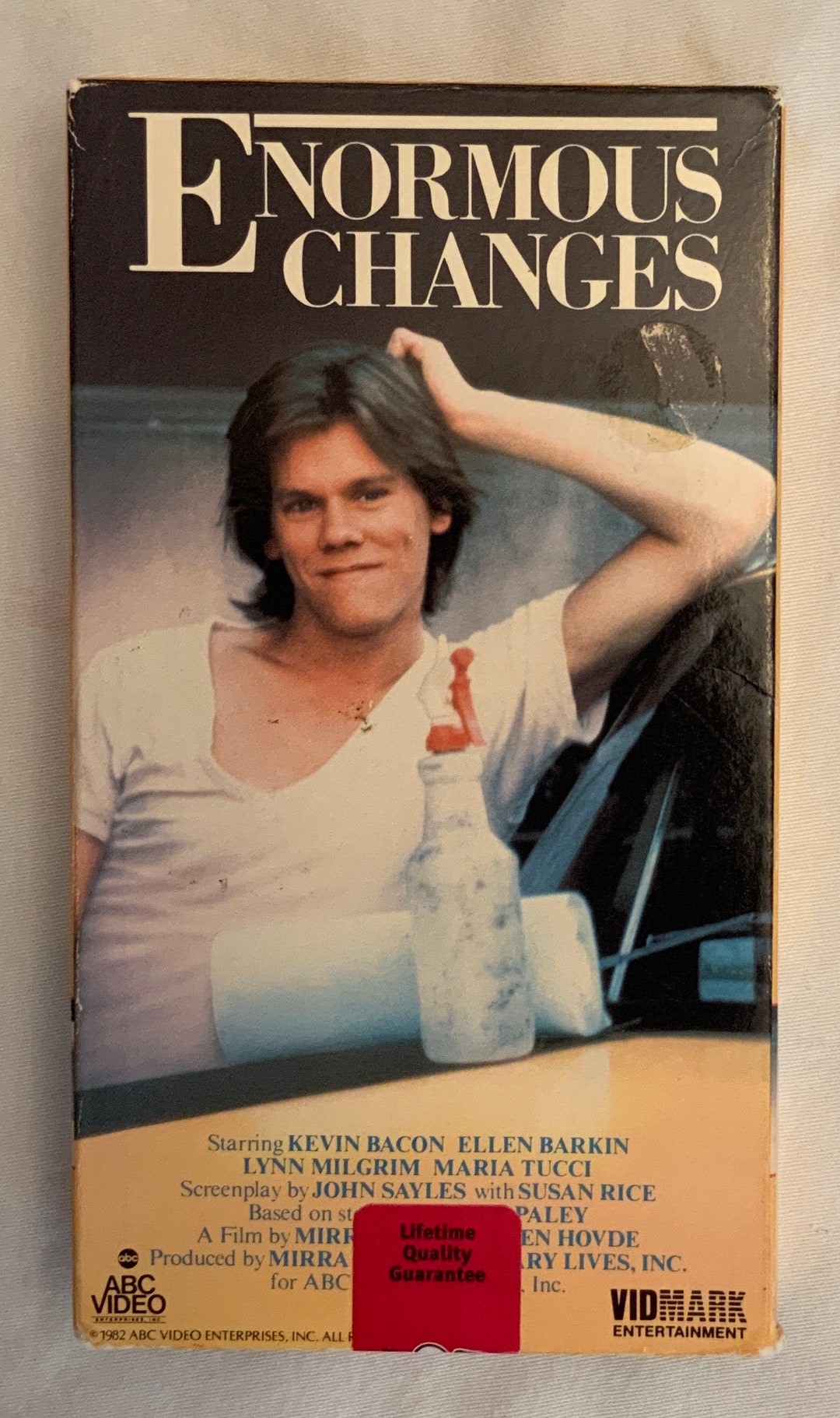 Enormous Changes Vintage VHS Video Movie Starring Kevin Bacon Ellen Barkin Lynn Milgrim Maria ...