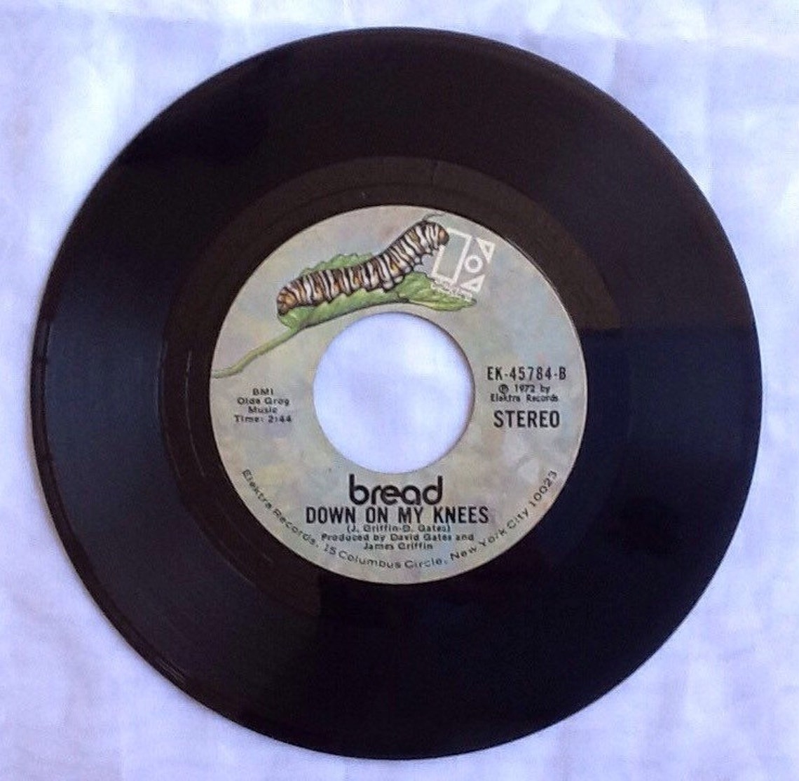 Bread Diary and Down on My Knees 45 1972 Vintage Vinyl Record - Etsy