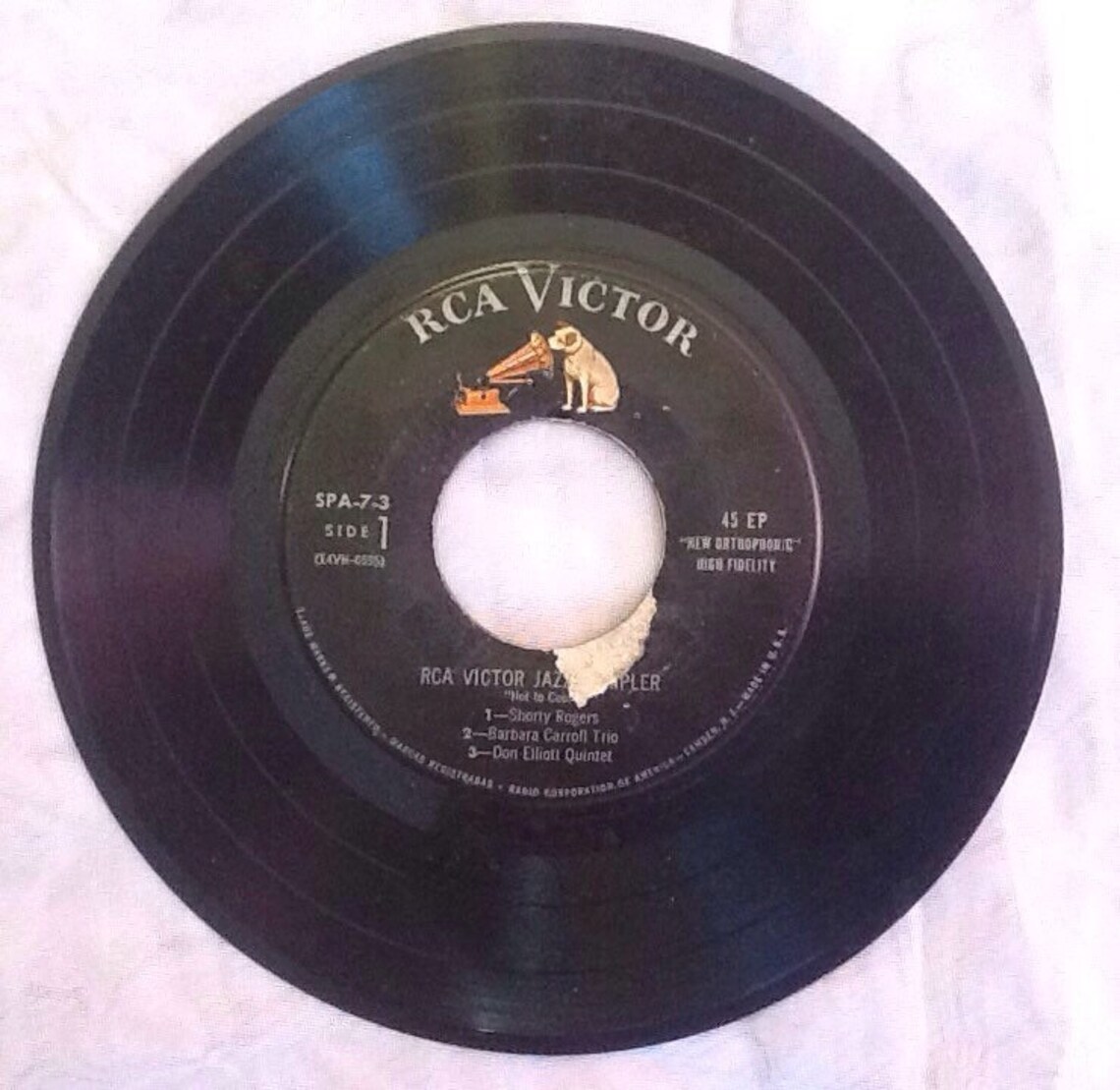 RCA Victor Jazz Sampler From Hot to Cool 45 1954 Vintage Vinyl - Etsy