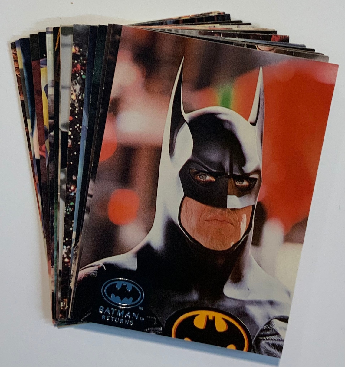 Batman Returns the Movie Trading Cards Set of 15 Topps Stadium - Etsy